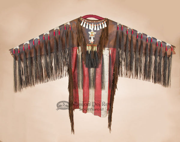 Native American Deer Skin Warshirt by Manny Silvas ...
